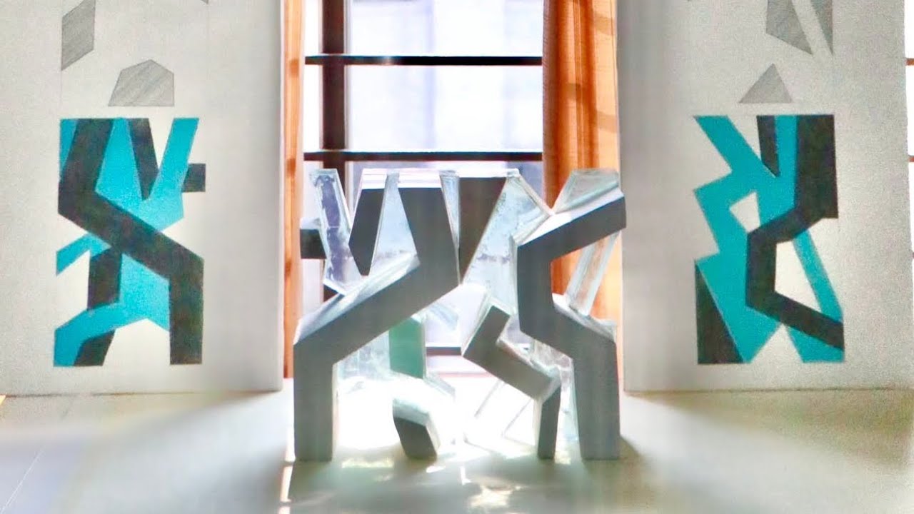 Solid Void Casting Model with Resin Architectural Project - YouTube