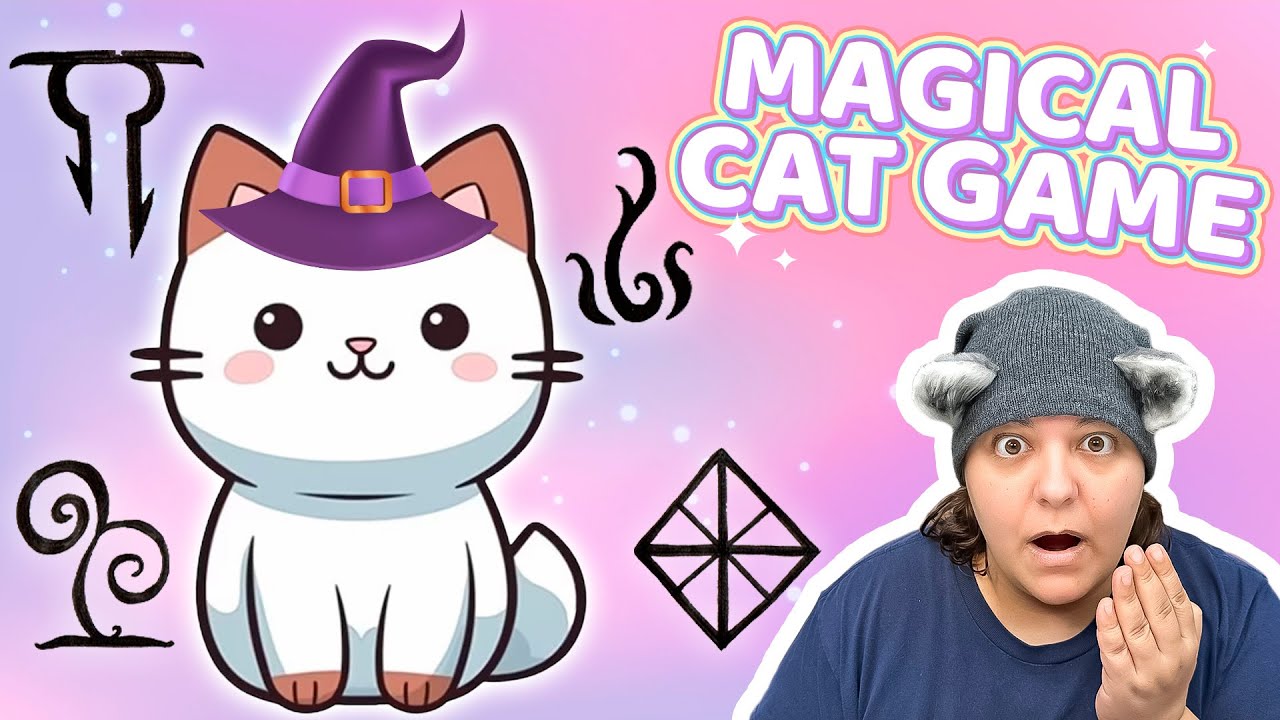 Magic & Cats AND Drawing?! Yes please… - YouTube