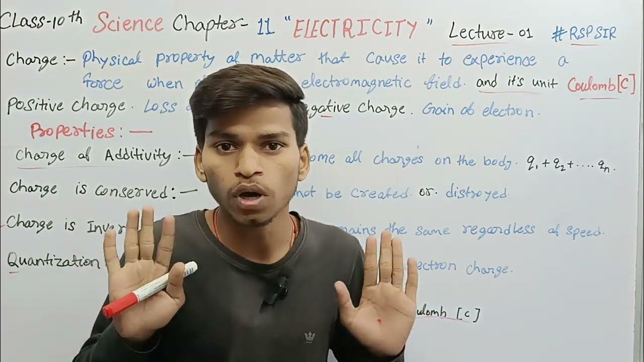 Electricity class 10 by rsp sir || class 10 science chapter 11 electricity in hindi || #science ...