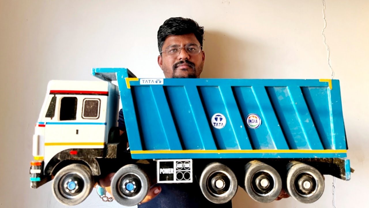 TATA HYWA TRUCK | HYVA DUMPER TRUCK WITH 16 TYRES MULTI AXLE | TRUCK ...