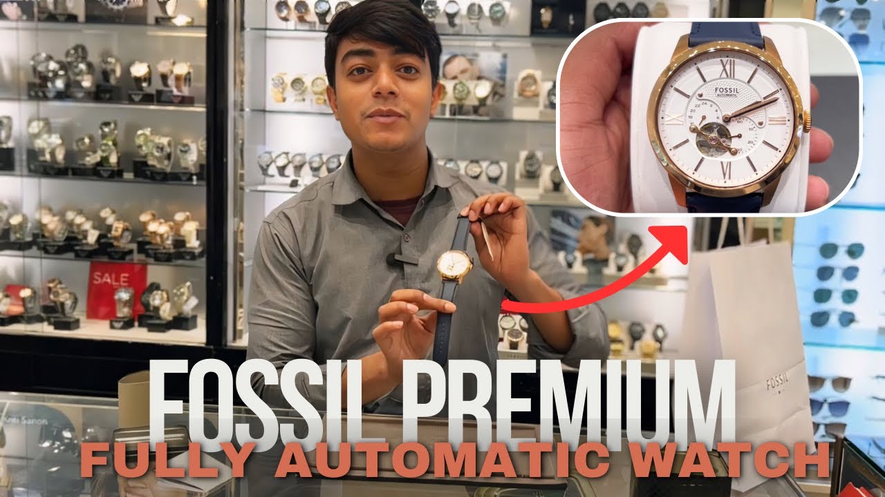 Fossil Premium Fully Automatic Watch #fossil #watch #rainfo7067 - YouTube