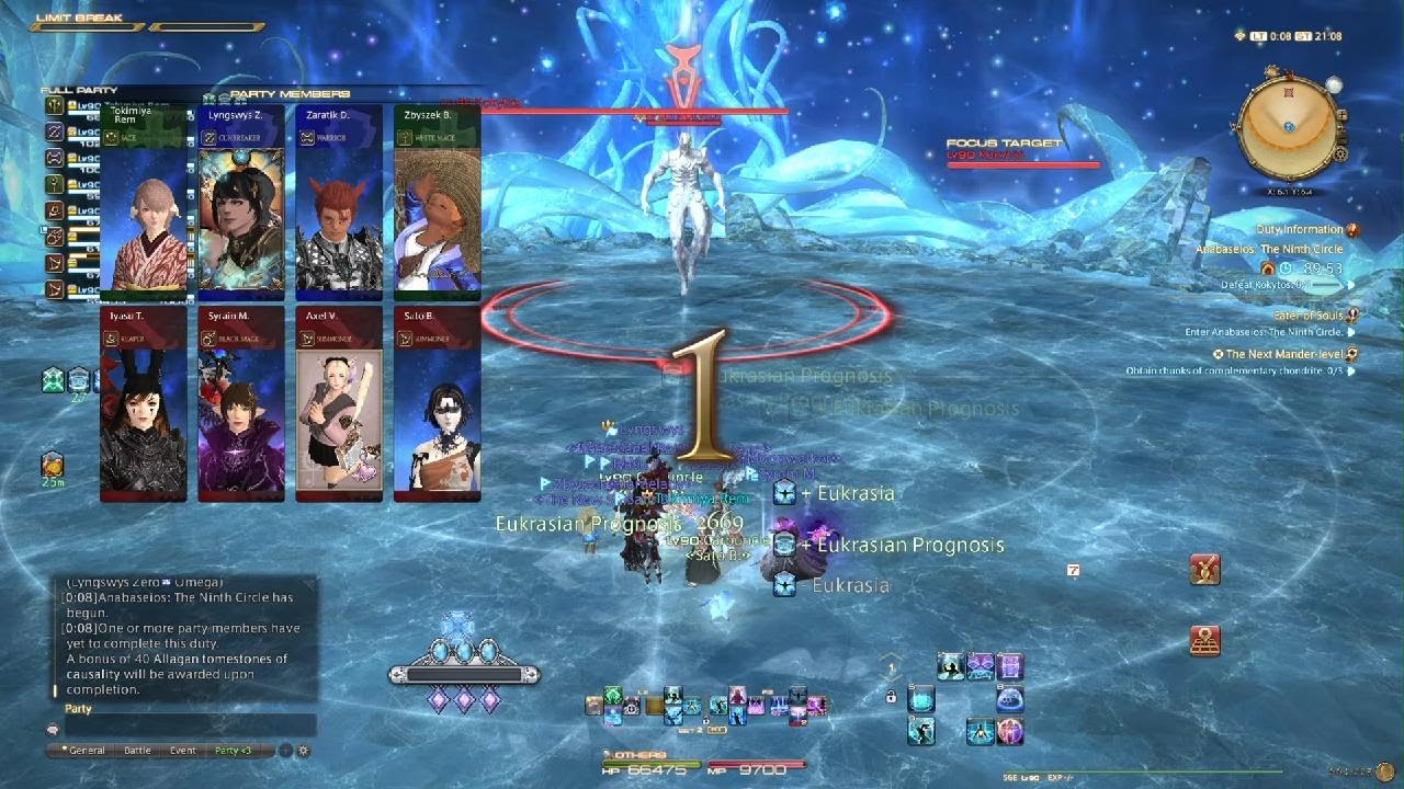 Final Fantasy XIV Anabaseios 9th - Sage POV - YouTube