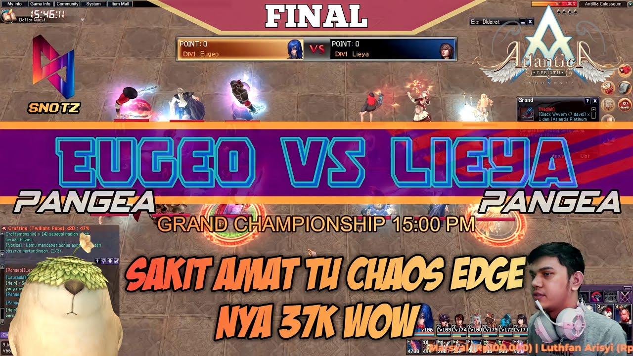 [GRAND CHAMPIONSHIP PM]Eugeo VS Lieya 9/10/2022 - Atlantica Rebirth ...