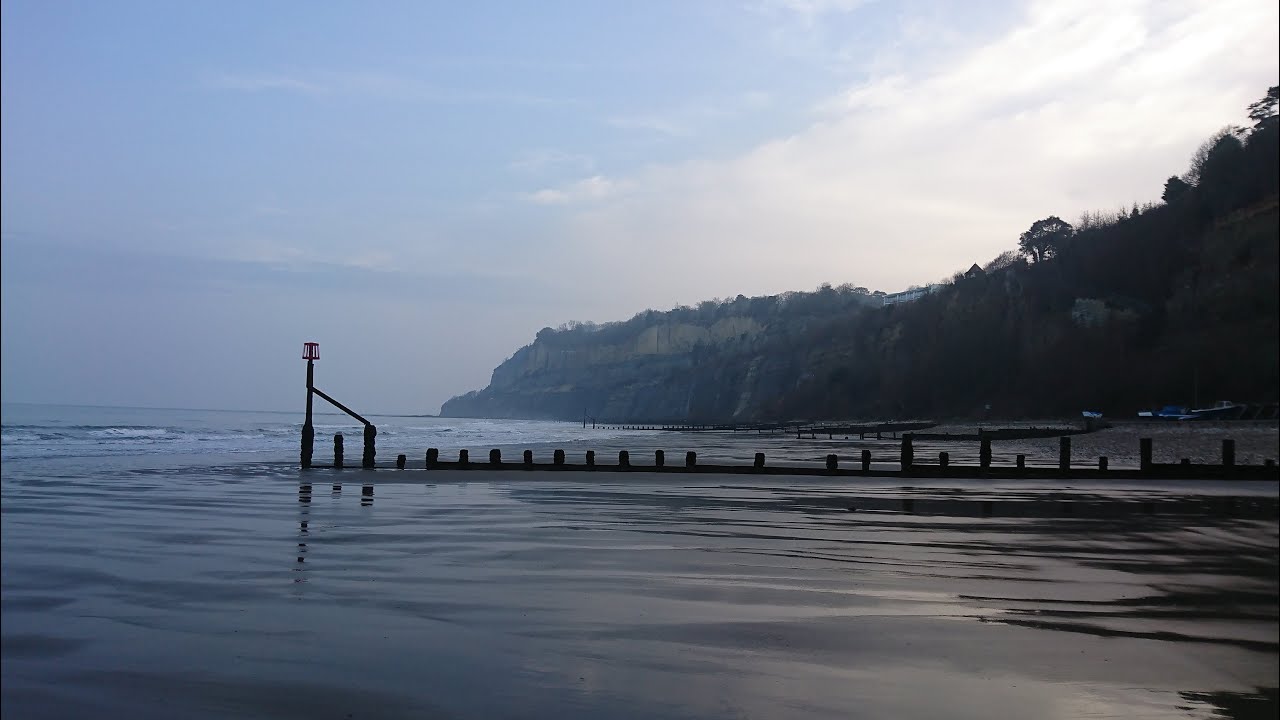 Shanklin Beach - At Foot Of Shanklin Chine + Fisherman's Cottage ...