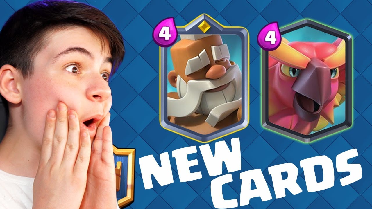 NEW LEGENDARY & CHAMPION CARD - CLASH ROYALE UPDATE (Monk & Phoenix ...