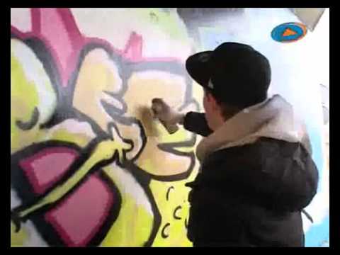 Graffiti in Beek. - YouTube