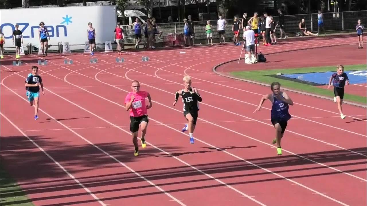 100m MU16 bieg 1 - Poznań 20240831 - YouTube