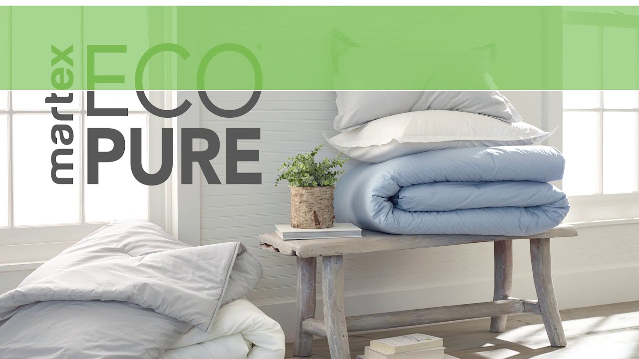 Martex ECO PURE Pure + Simple Bedding Basics - YouTube