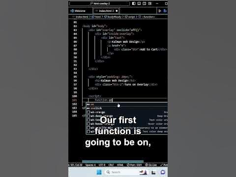 Use JavaScript to Toggle Elements On & Off! Pt. 1 - YouTube