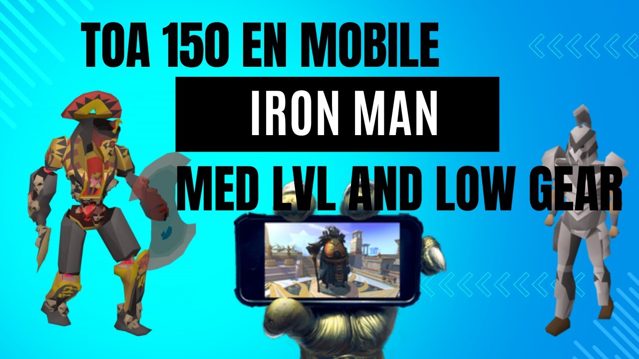 "⚔️ Iron Man Med Level TOA 150 Kill en Mobile - Gear Medium Challenge ...