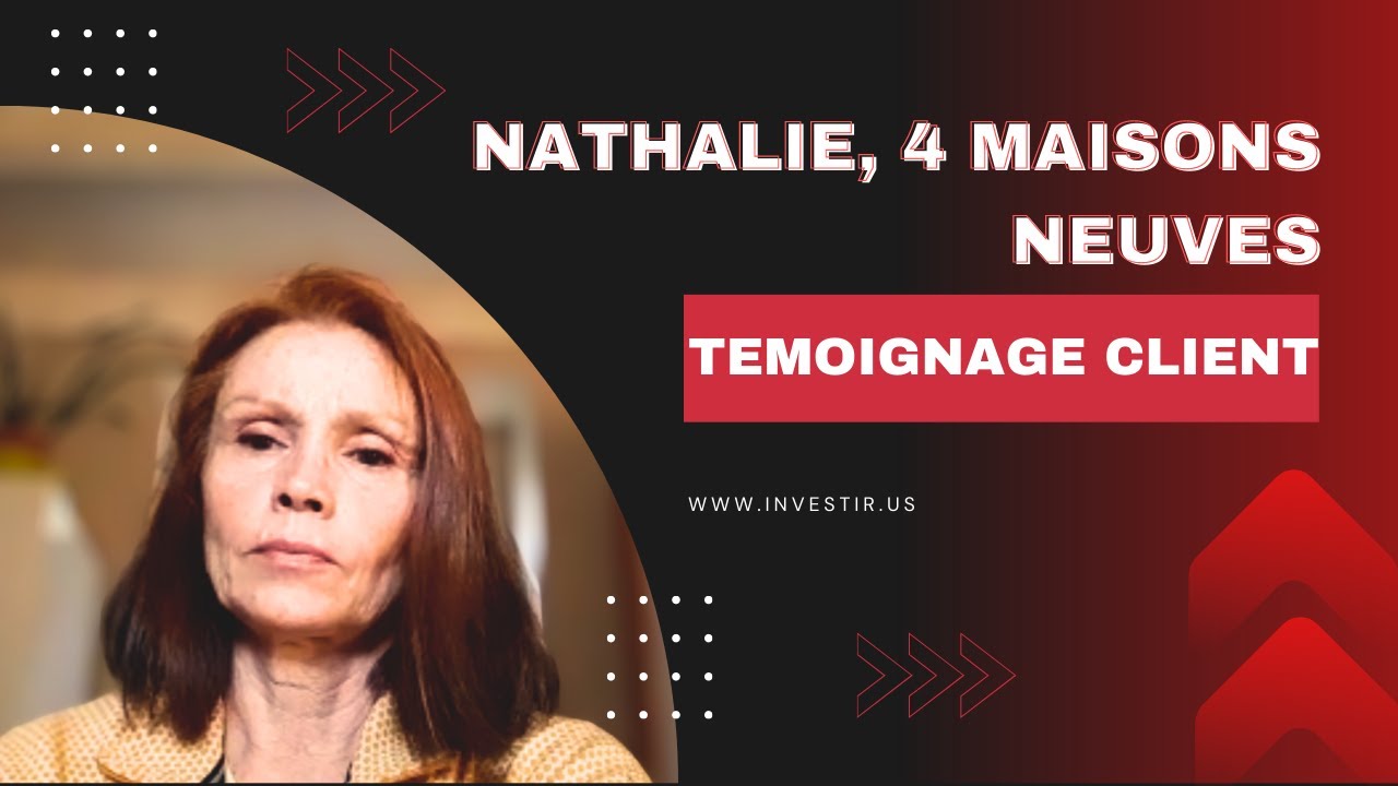 TEMOIGNAGE CLIENT: NATHALIE est en train d'acheter sa 4ème maison neuve aux Etats-Unis - YouTube