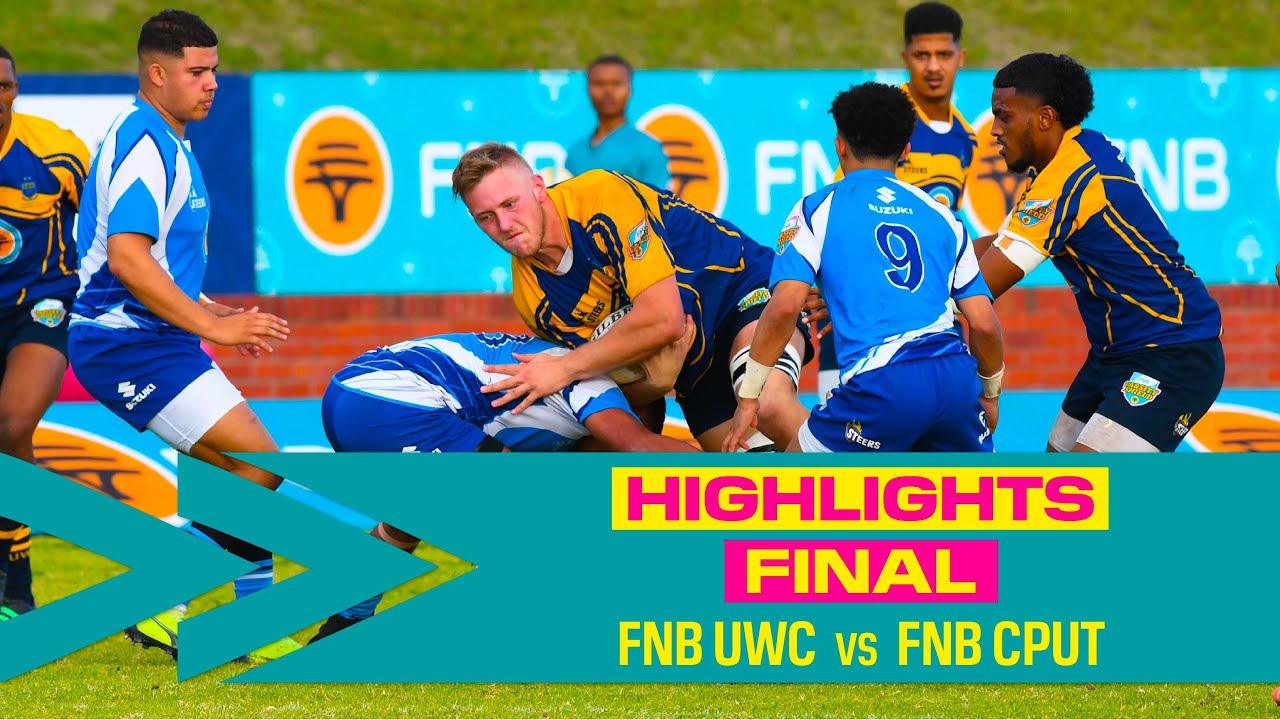 FNB Varsity Shield final HIGHLIGHTS - FNB UWC vs FNB CPUT 2023 - YouTube