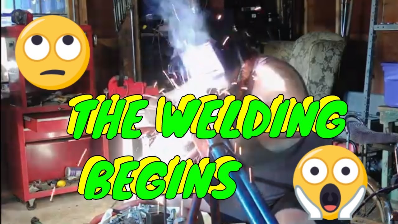 THE REAPER MINI CHOPPER MEETS THE WELDER - YouTube