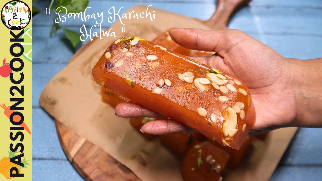 Bombay Karachi Halwa | Halwa Recipe | Indian Sweets - YouTube