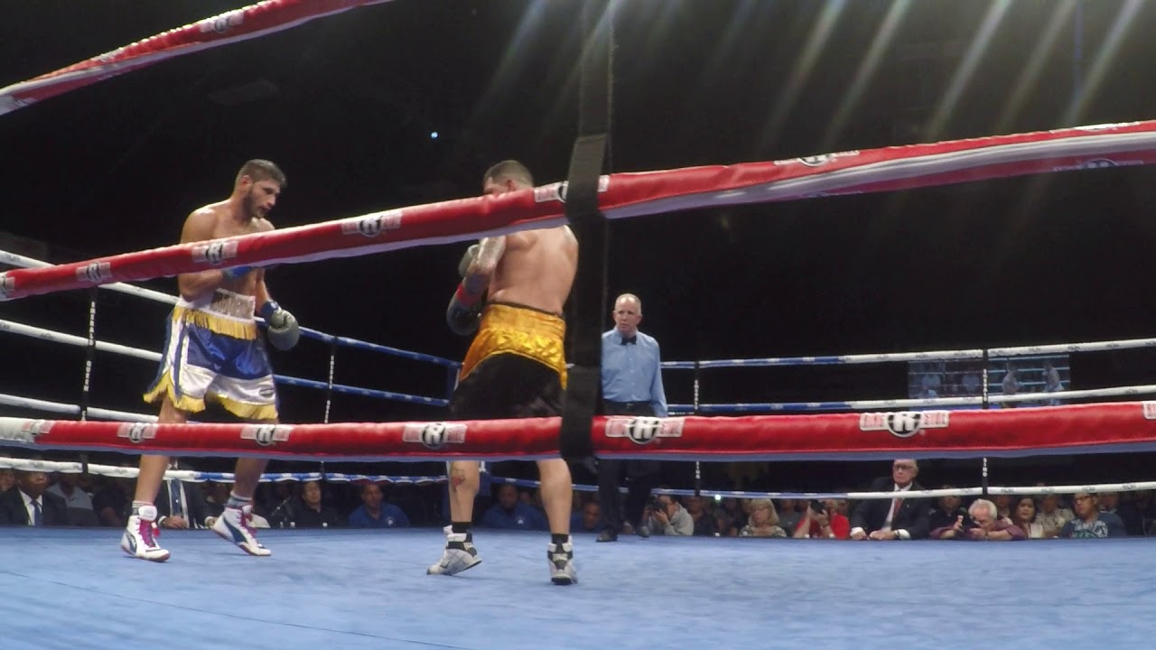 Mike Gavronski TKO knockout win over Bryan Vera Boxing Battle at the ...