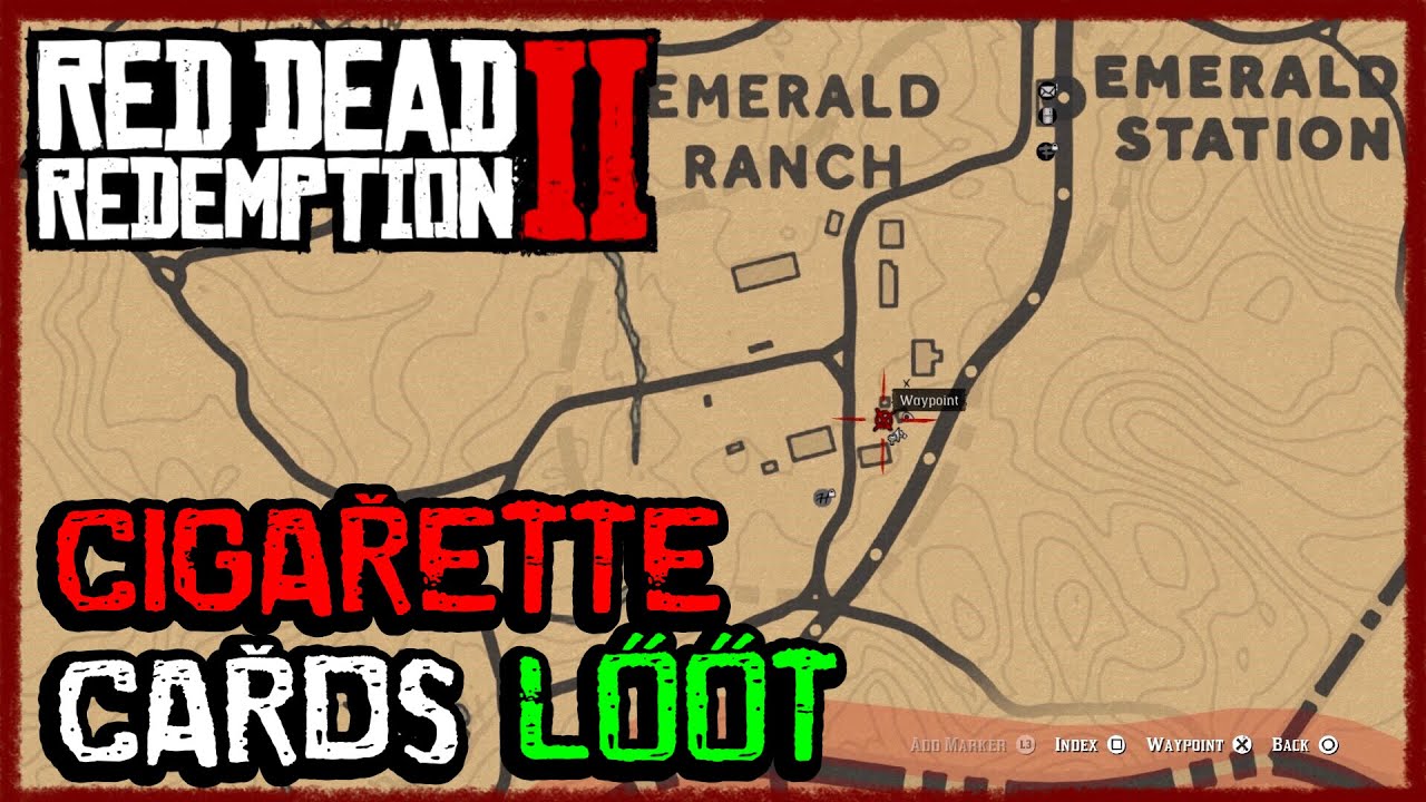 RDR2 I Found Cigarette Cards In Emerald Ranch Red Dead Redemption 2 ...