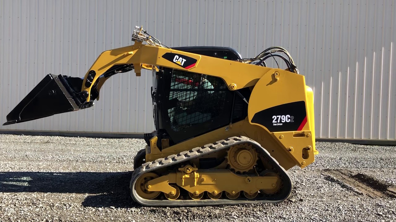 CAT 279C2 0267 Work - YouTube