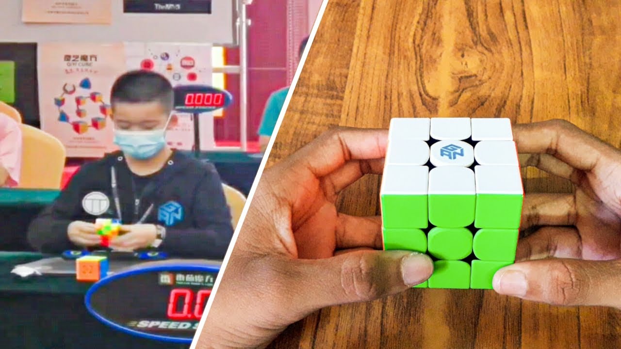 Breakdown of Ruihang xu's 4.06 sec solve. - YouTube