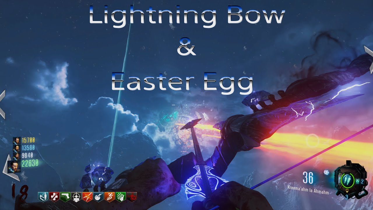 Insane Lightning Bow & Easter Egg Run 🔥 Black Ops 3 Zombies Der ...