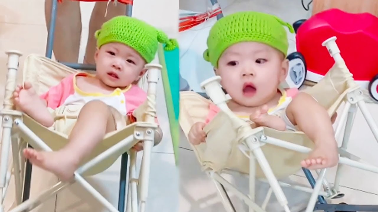 Dad’S Homemade Baby-Coaxing Tool,Very Useful#cutebaby #funny #baby# ...