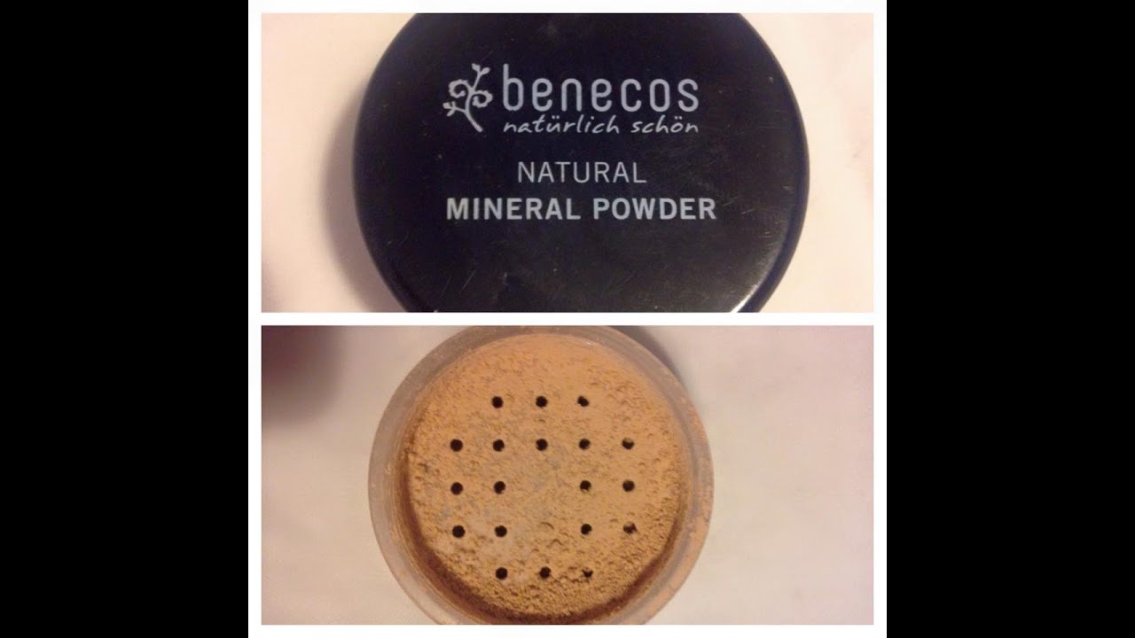 Swatch Benecos Mineral Powder ( SAND) - YouTube
