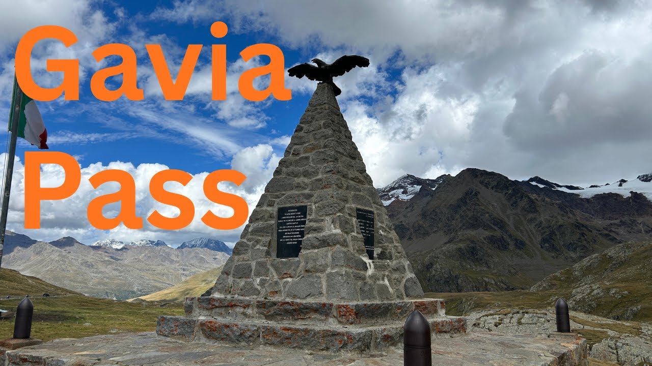 Gavia Pass completed but not easy. - YouTube