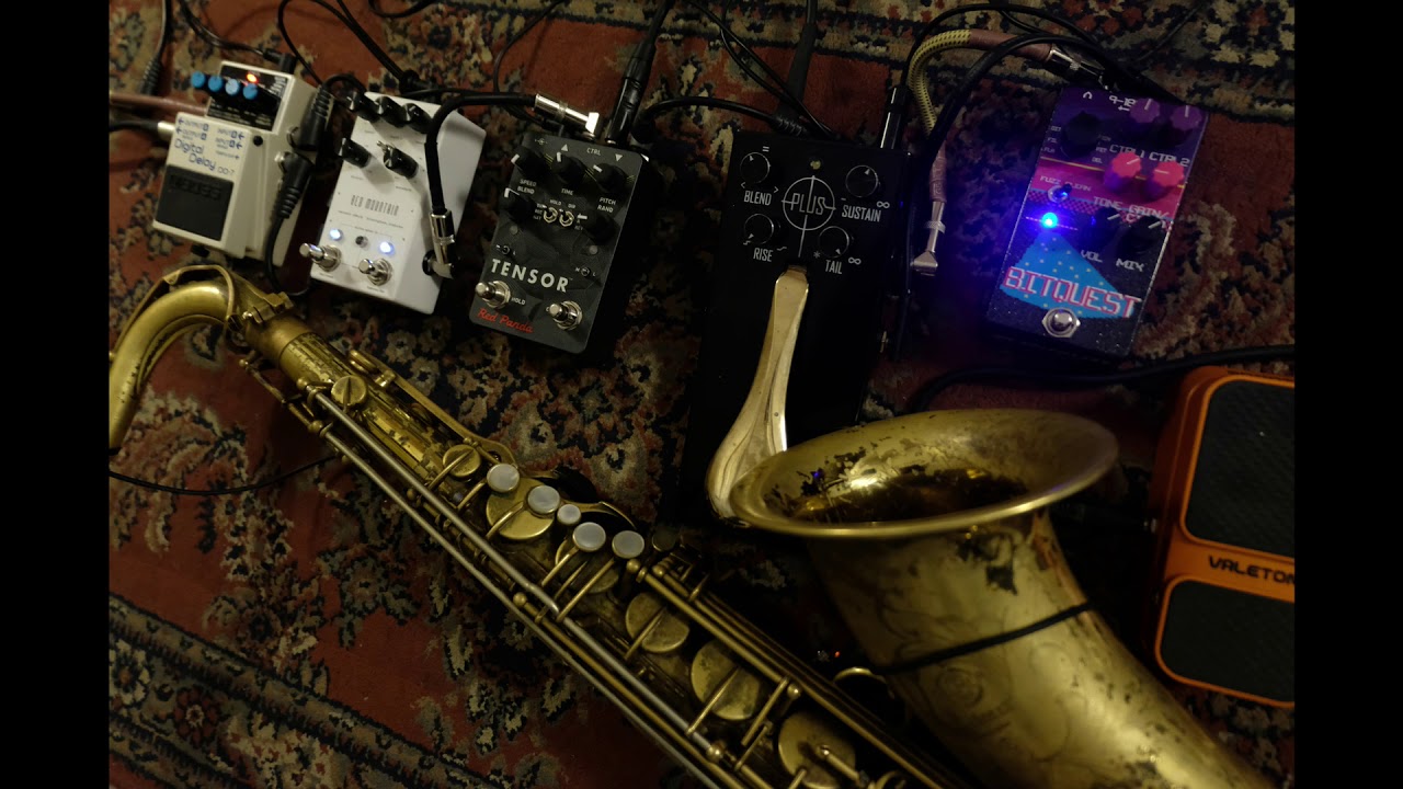 April Improv I Sax / Pedals - YouTube