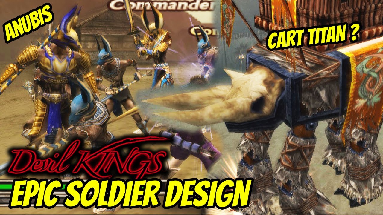 DEVIL KINGS SOLDIER DESIGNS ... - YouTube