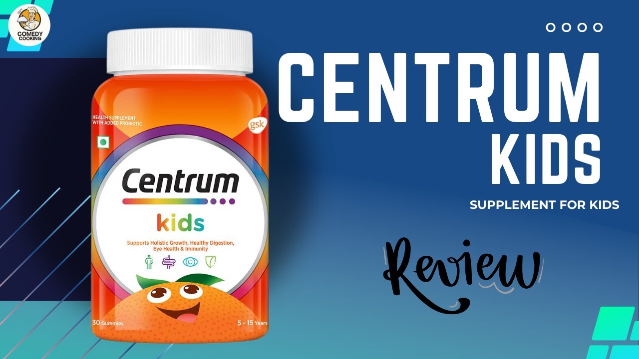 Centrum Kids Multivitamin with Probiotics Supplement Review - Gummies ...