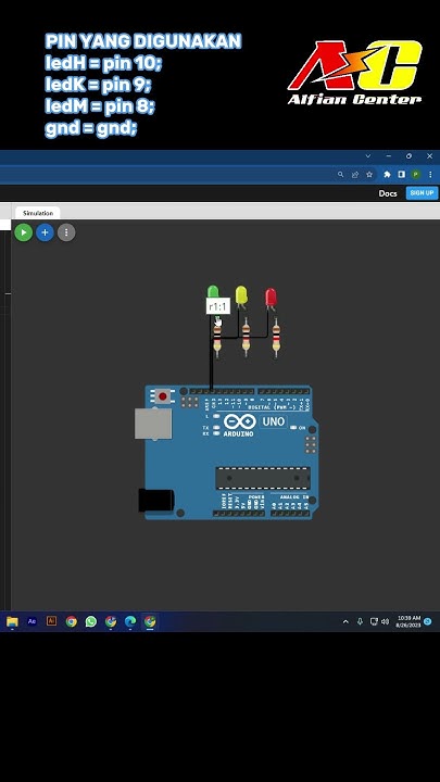 Simulasi Traffic Lights #tutorial #arduinoproject #coding #project # ...