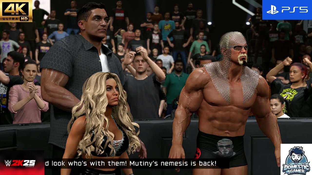 WWE 2K25: Legends Unite vs Mutiny ⚡🔥 CM Punk Escapes! - YouTube