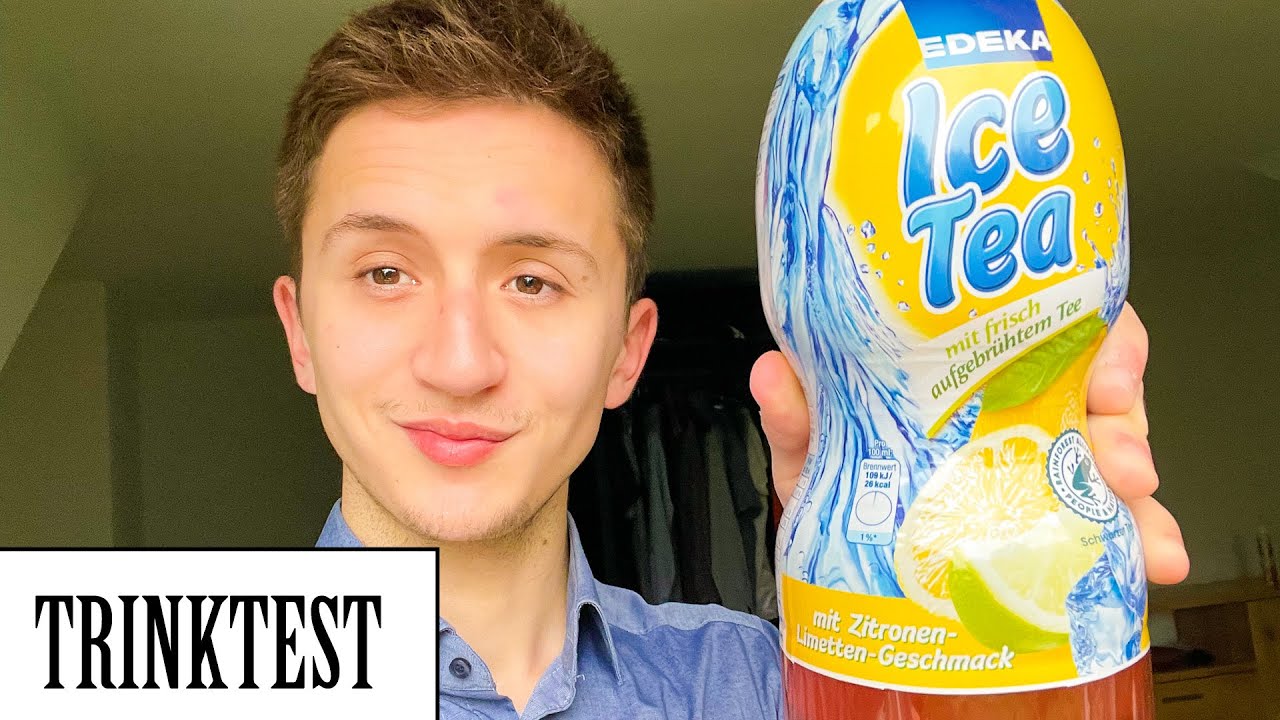 EDEKA Ice Tea - Zitronen-Limetten-Geschmack | TRINKTEST - YouTube
