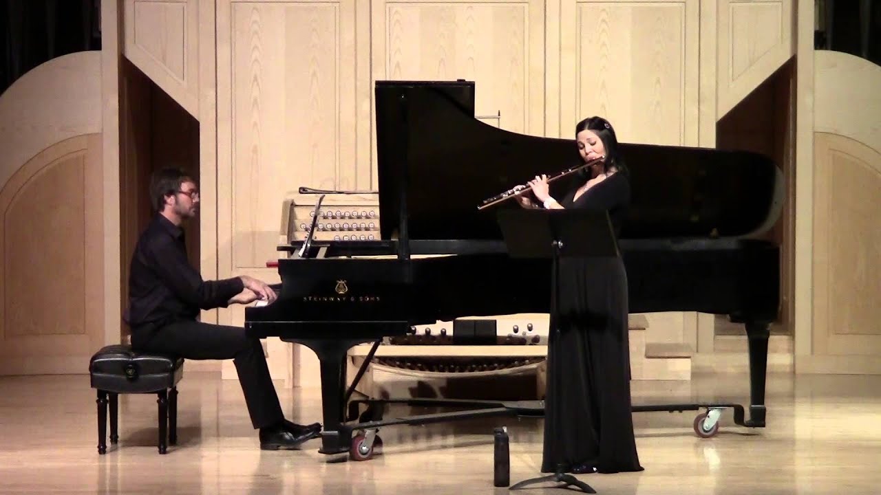 Tina Castellanos and Jed Moss - César Franck: Sonata in A Major - YouTube