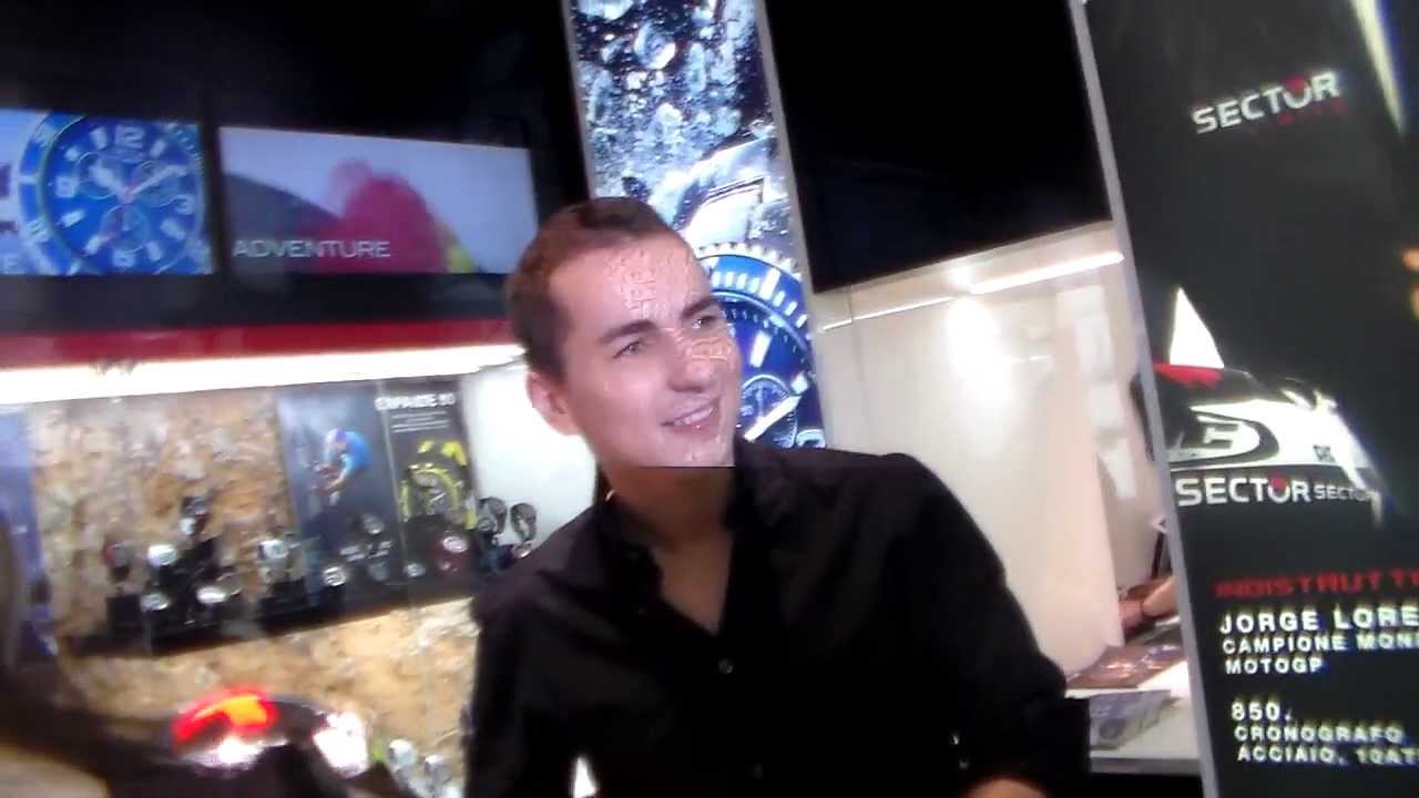 MILANO INCONTRO CON JORGE LORENZO, MORONI LUCA E GIULIA MORONI 10-04 ...