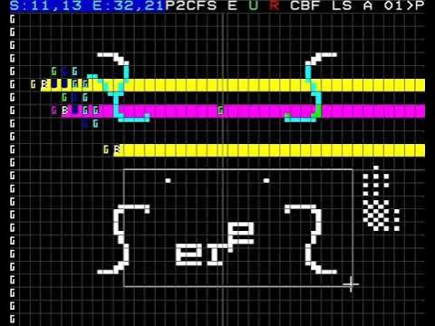 Telepaint Teletext Editor Quick Tutorial - YouTube