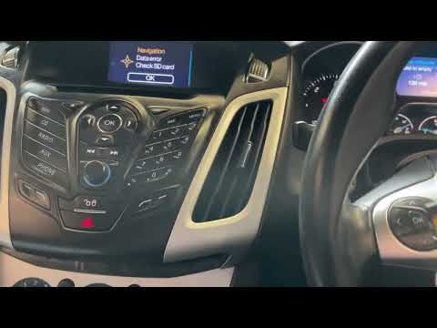 SD Card Location Ford Focus MK3 2011-2018 Sat Nav