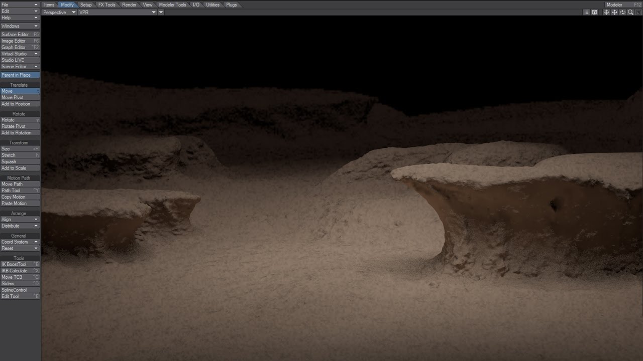 LightWave rendering - Terrain Render Notes #1 - YouTube