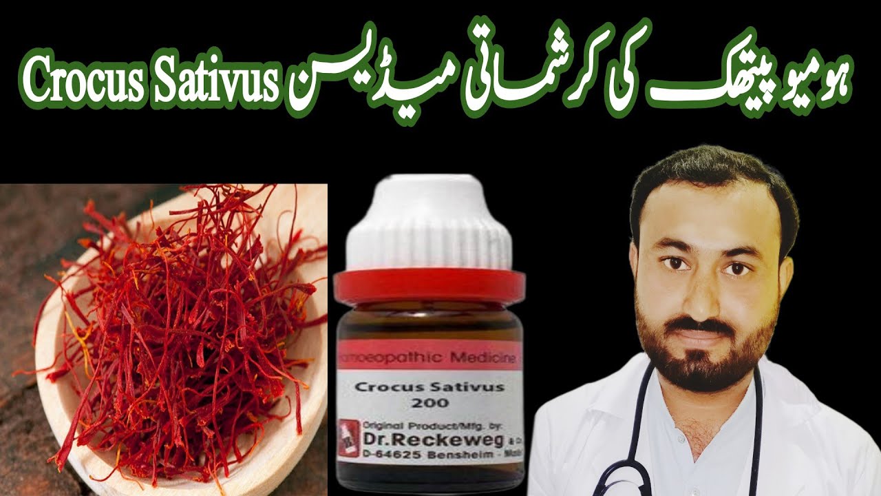 Crocus Sativus Homeopathic Medicine| Drzubair1.1 - YouTube