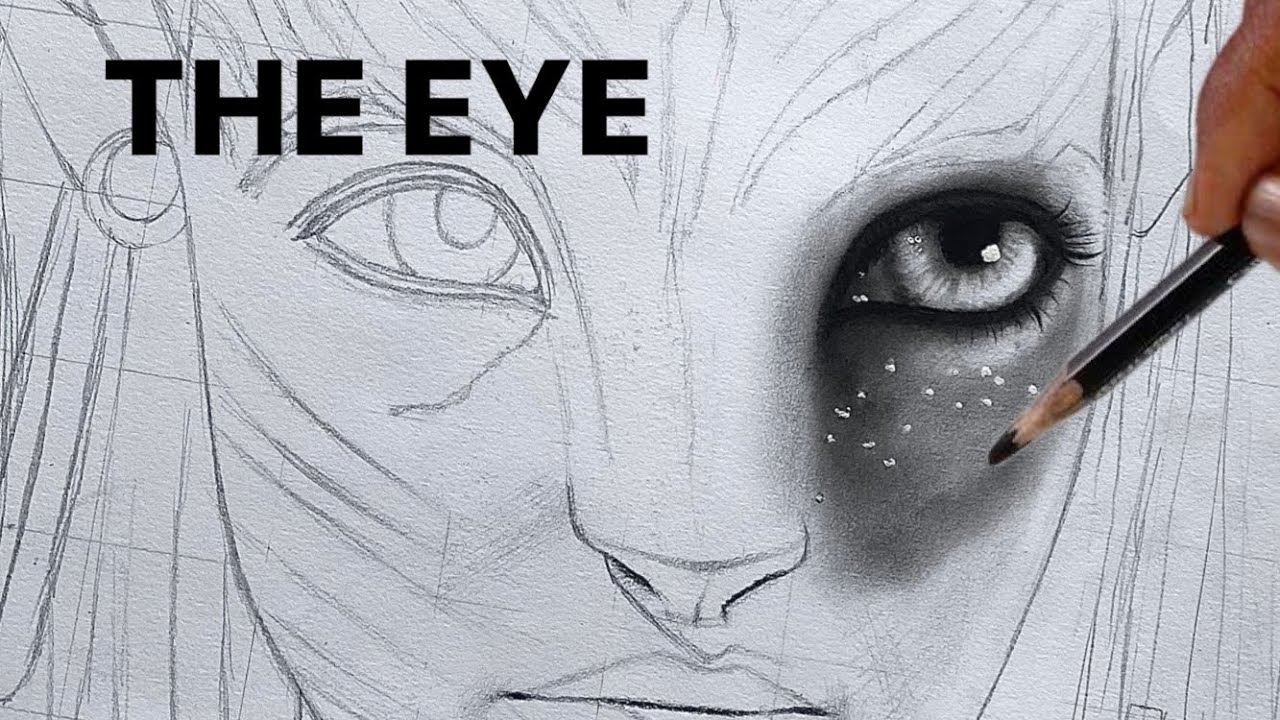 Drawing Avatar: Neytiri | The eye (Zoe Saldana) | Toryart - YouTube