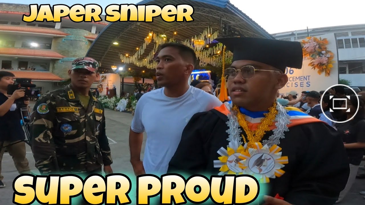 ACHIEVEMENT SA BUHAY NI JAPER SNIPER ANG MAKATAPOS NG PAG AARAL KAPATID NIYA - YouTube