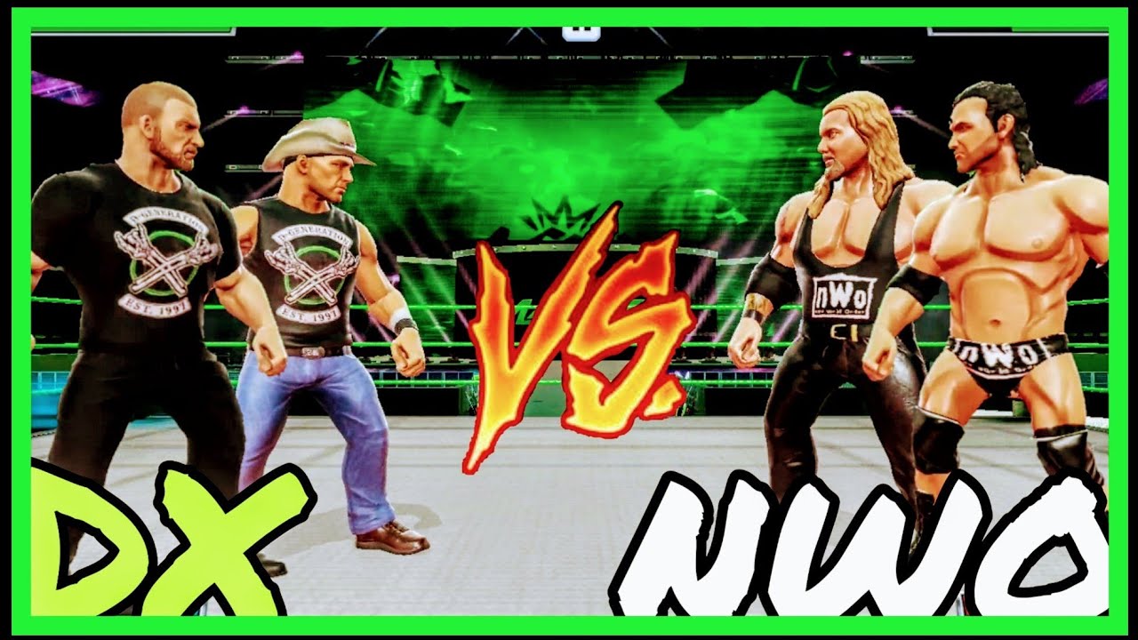 WWE MAYHEM | DX VS NWO - YouTube