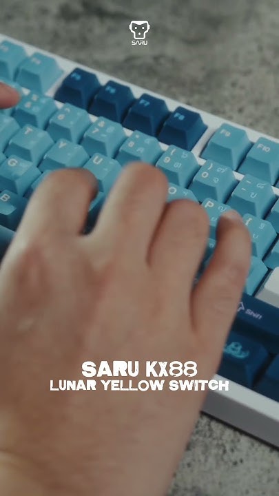 Saru Kx88 Typing Test Keyboard คีย์บอร์ด Youtube