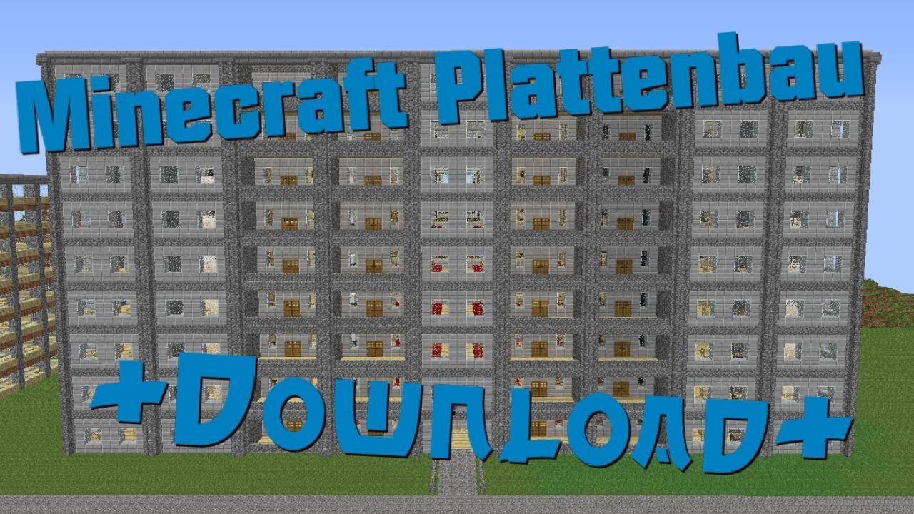 Plattenbau | Minecraft Map +DOWNLOAD+ - YouTube