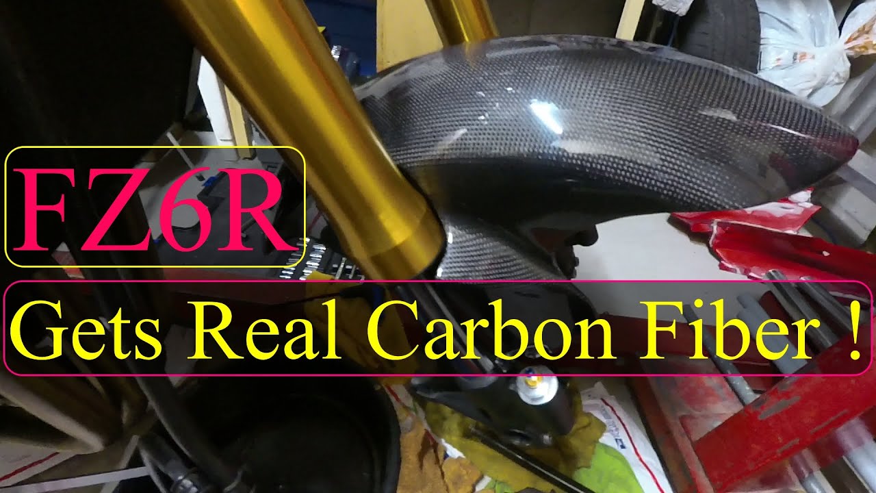 R6 Front End Conversion Gets some Carbon Fiber - YouTube