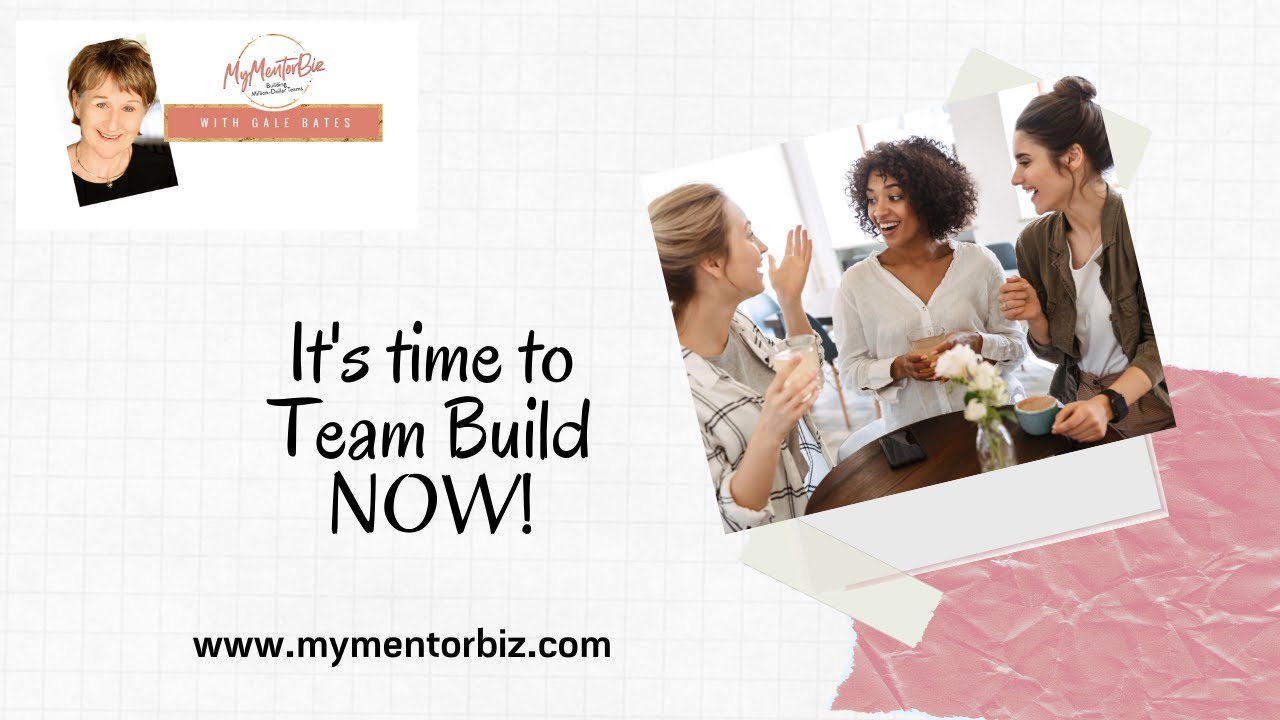 It's time to TEAM BUILD, NOW! - YouTube