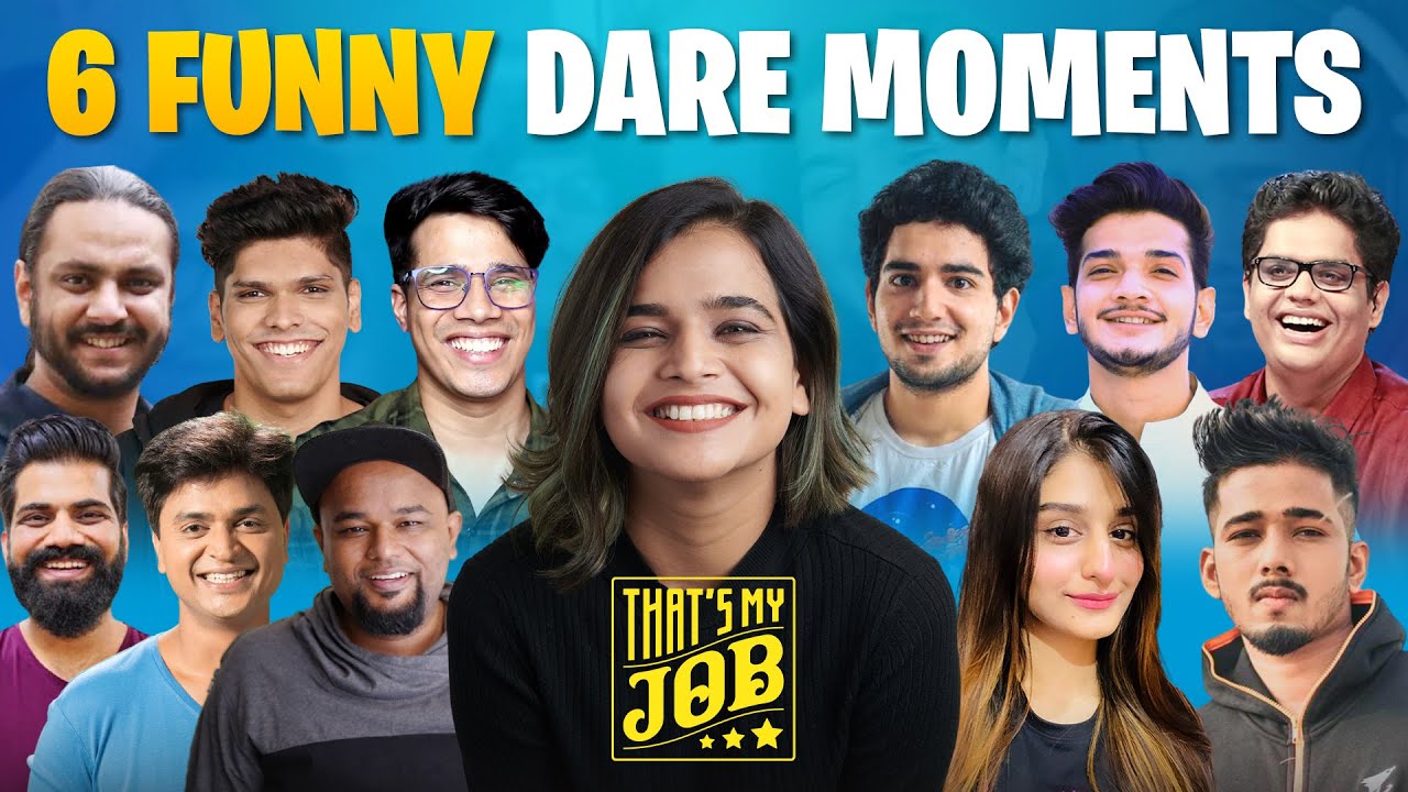 6 FUNNY Dare Moments | That's My Job Compilation - YouTube