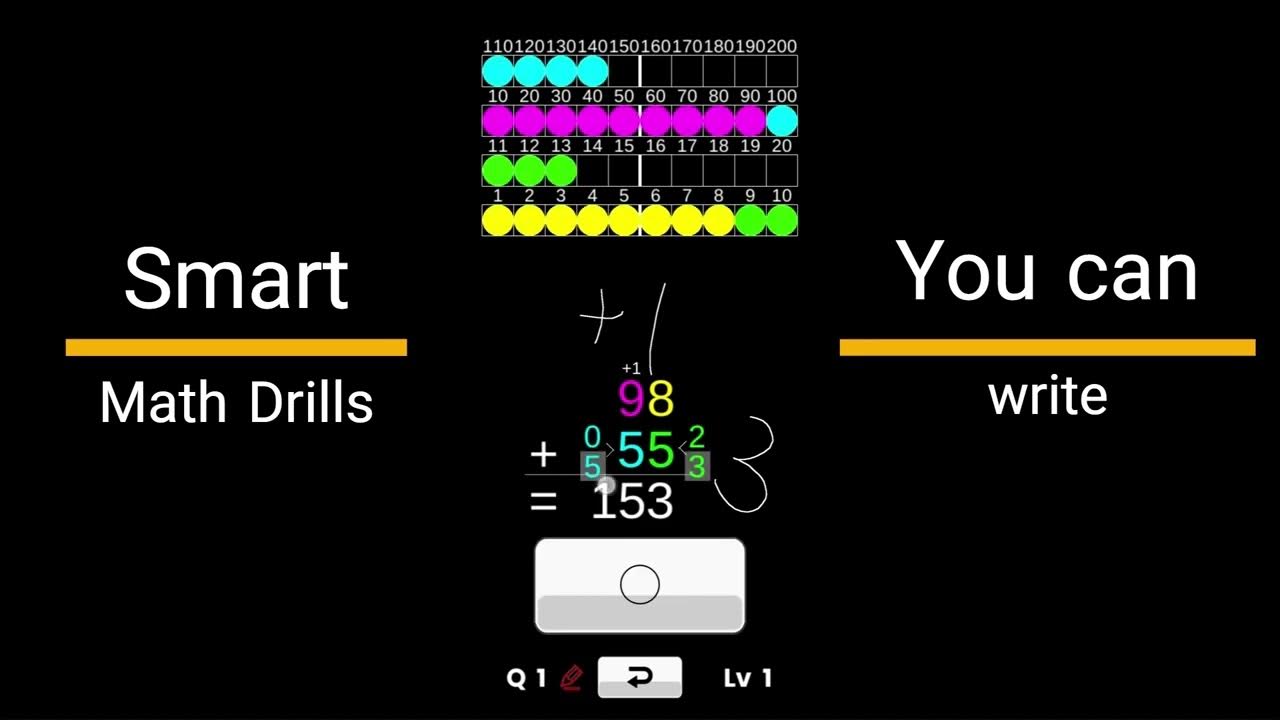 Smart Math Drills: Simple & smart math learning app for kids that shows ...