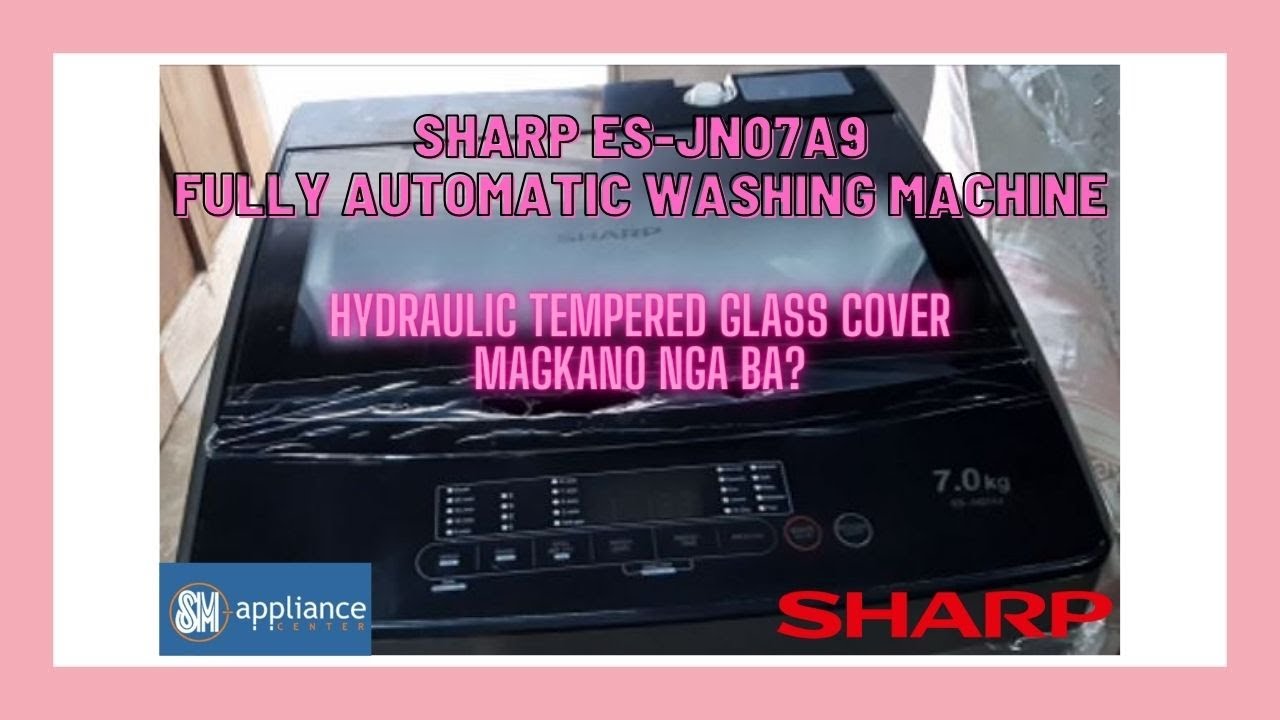PART 1 SHARP ES-JN07A9 FULLY AUTOMATIC WASHING MACHINE HYDRAULIC ...