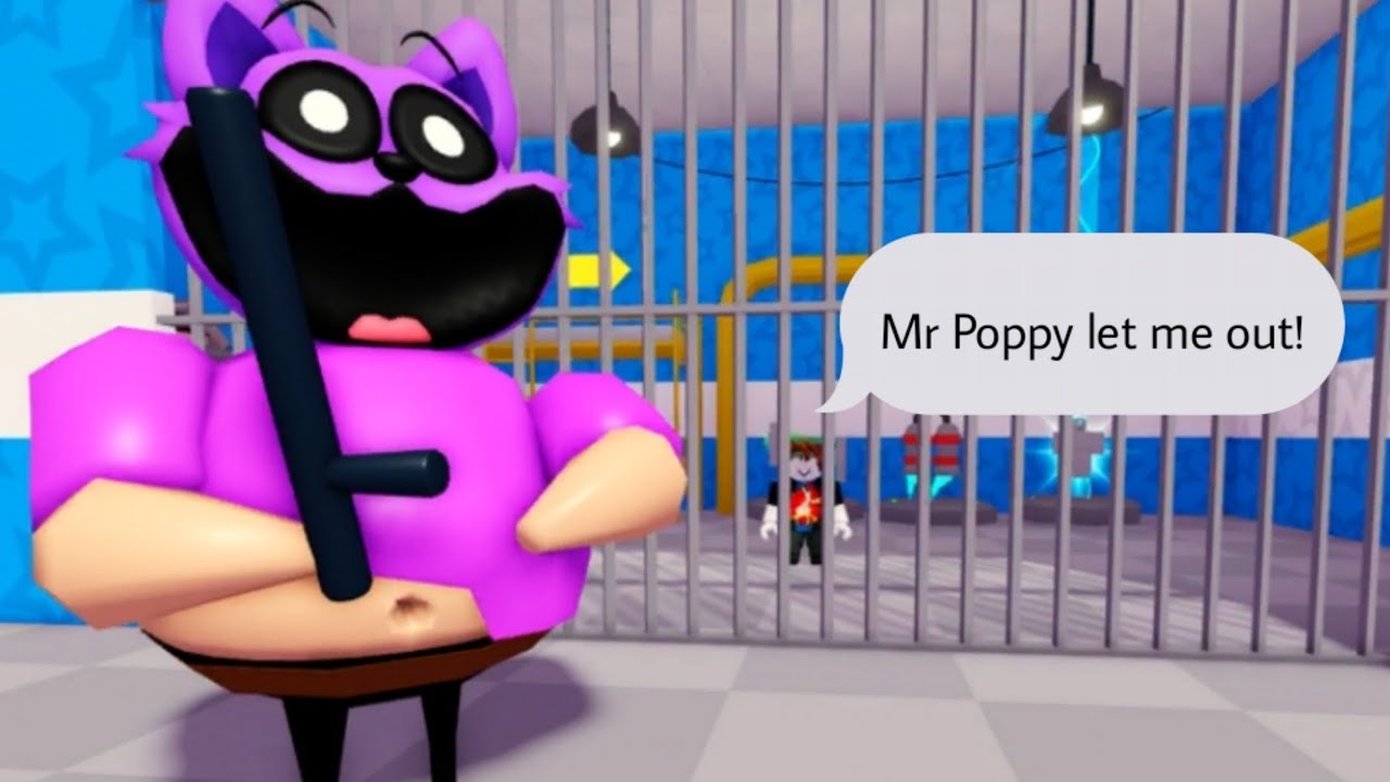 ESCAPE MR POPPY PRISON RUN OBBY *with voice* ｜ ROBLOX #roblox #games # ...
