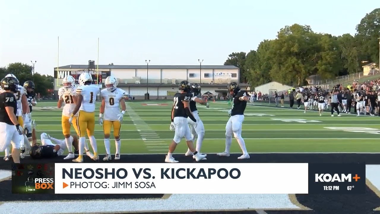 Neosho: 40, Kickapoo: 27 - YouTube